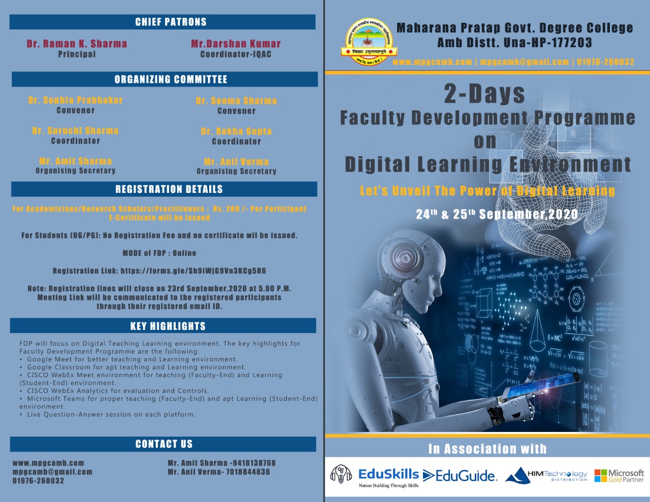 2-days-fdp-2020 – MPGCAMB