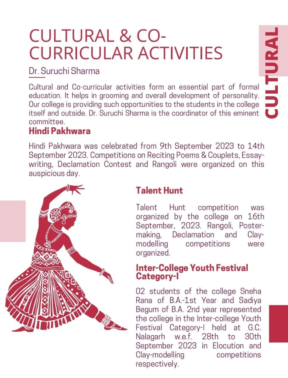 Cultural Achievements – MPGCAMB